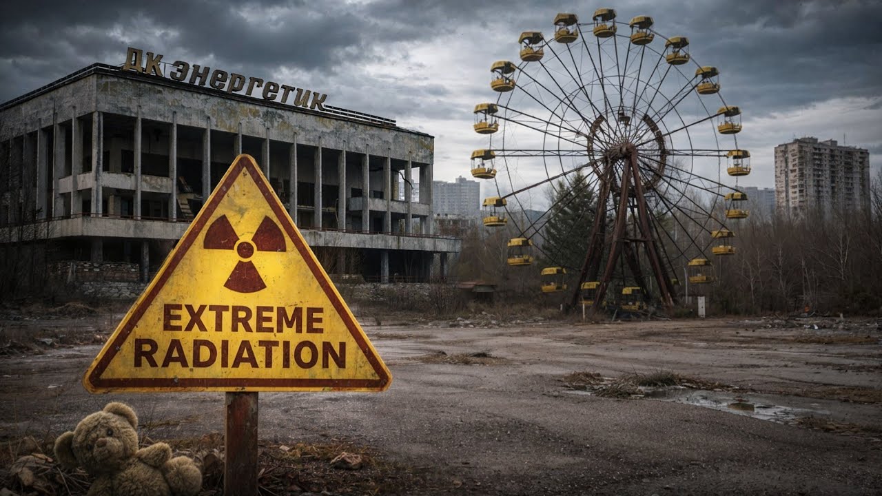 Inside Chernobyl: remnants of a ghost town