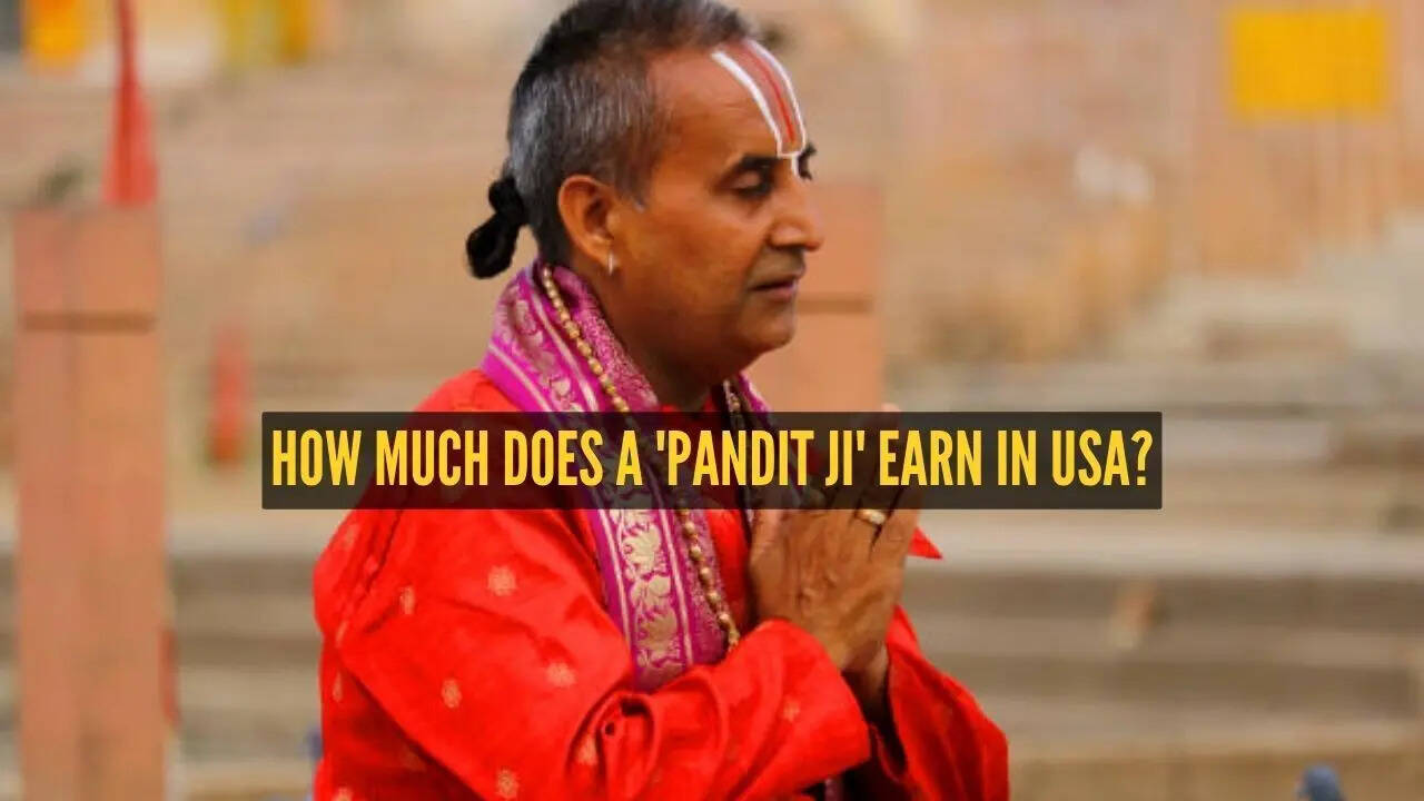 How much does a 'Pandit ji' earn in USA? Indian woman's revelation has ...