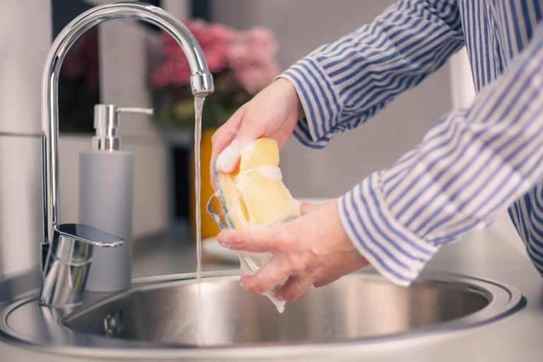 How often should you really replace your kitchen sponge?