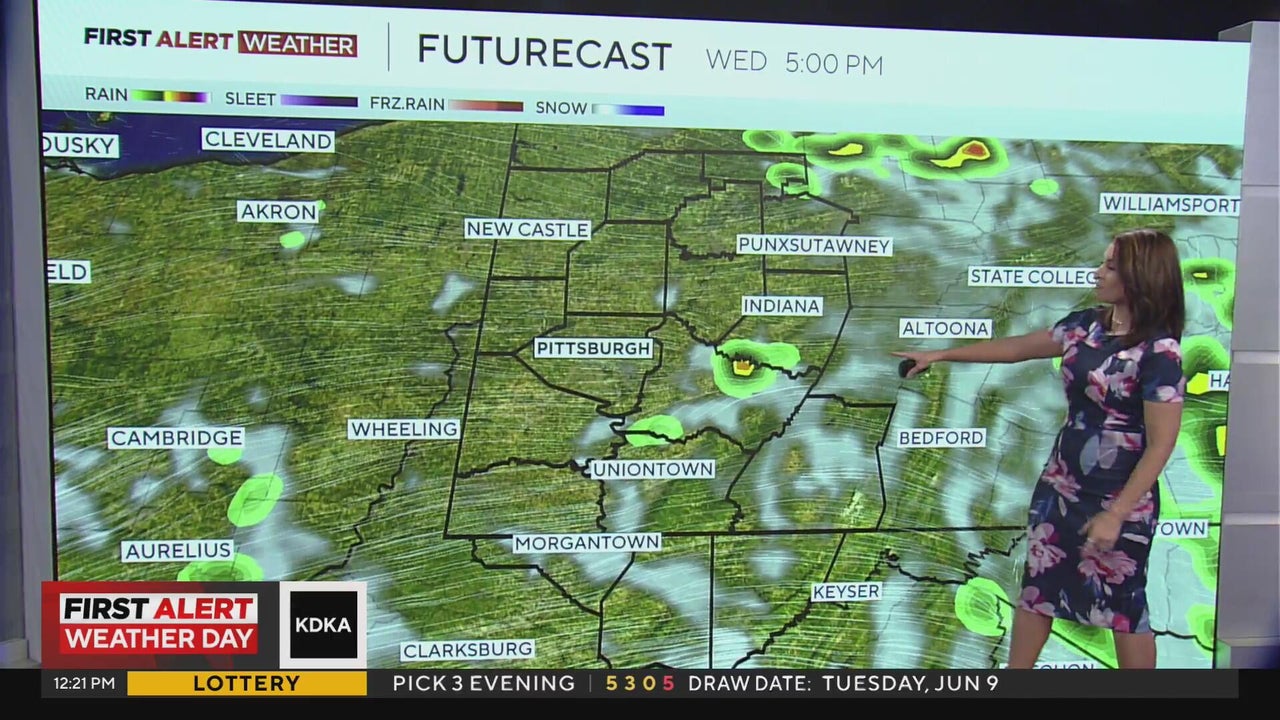 Severe storms possible in Pittsburgh next 2 days | KDKA-TV afternoon ...