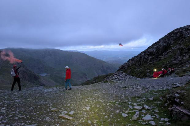 Woman stretchered off Old Man of Coniston and rushed to hospital