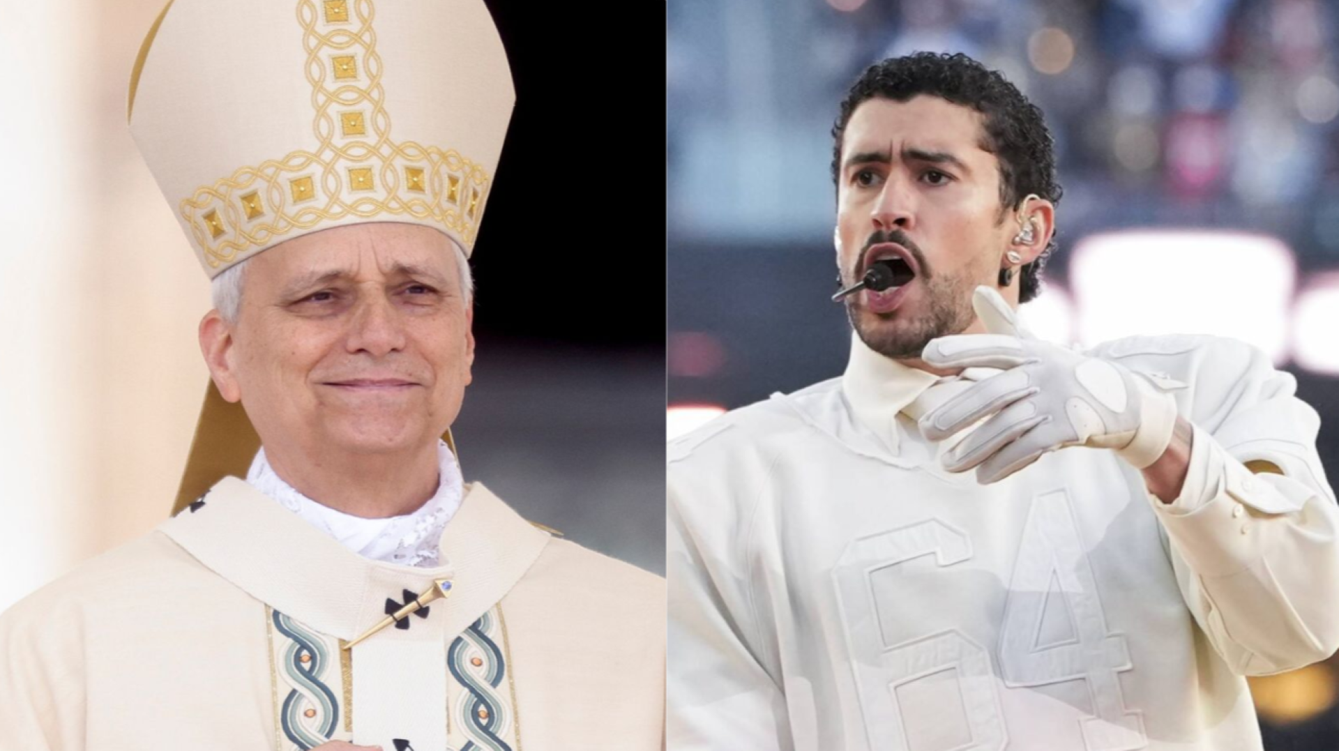 O papa e Bad Bunny se encontraram na Espanha, mas o Vaticano diz para ...