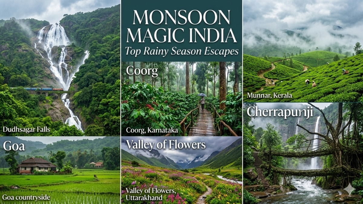 5 rainy season escapes in India you should visit now