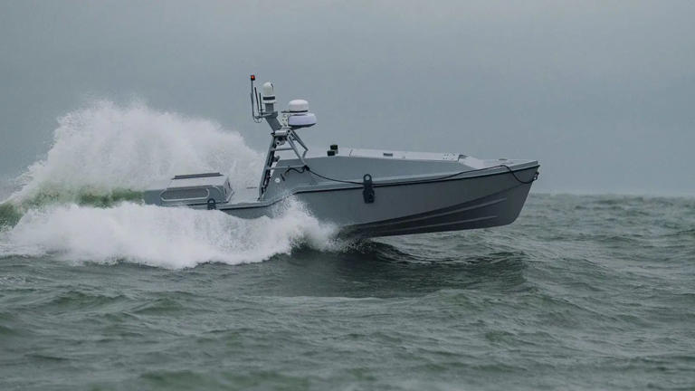 First-ever drone boat rescue: US Navy vessel pulls out two downed ...