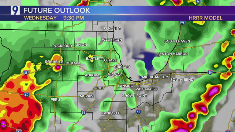 Severe weather timeline: Tracking Wednesday storm chances