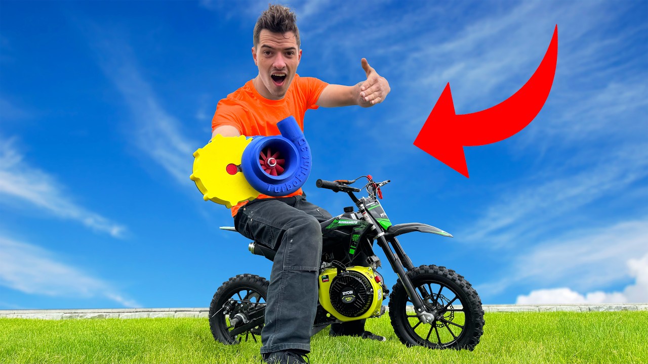 Can a 3D printed turbo boost my ride?