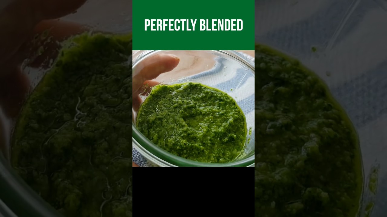 How to make pesto unbelievably easy