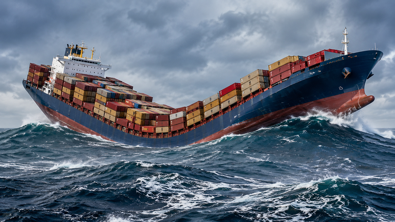 The hidden flex in every ship's hull, how cargo loading and waves push ...
