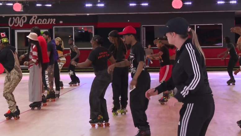 Hawks hold auditions for inaugural Flight Crew skate team at Atlanta's ...