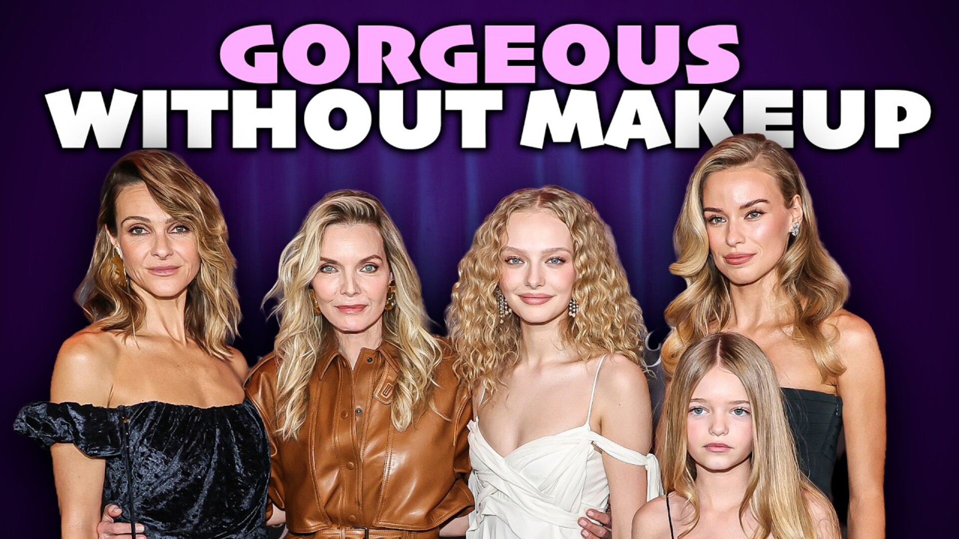 The ladies of the Madison are gorgeous without makeup