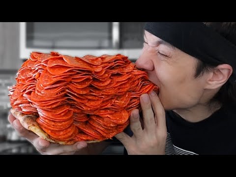 1000+ pepperoni challenge: Pizza madness!