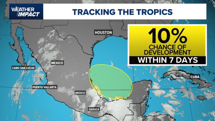 Tropical moisture could bring a wetter forecast to Texas next week