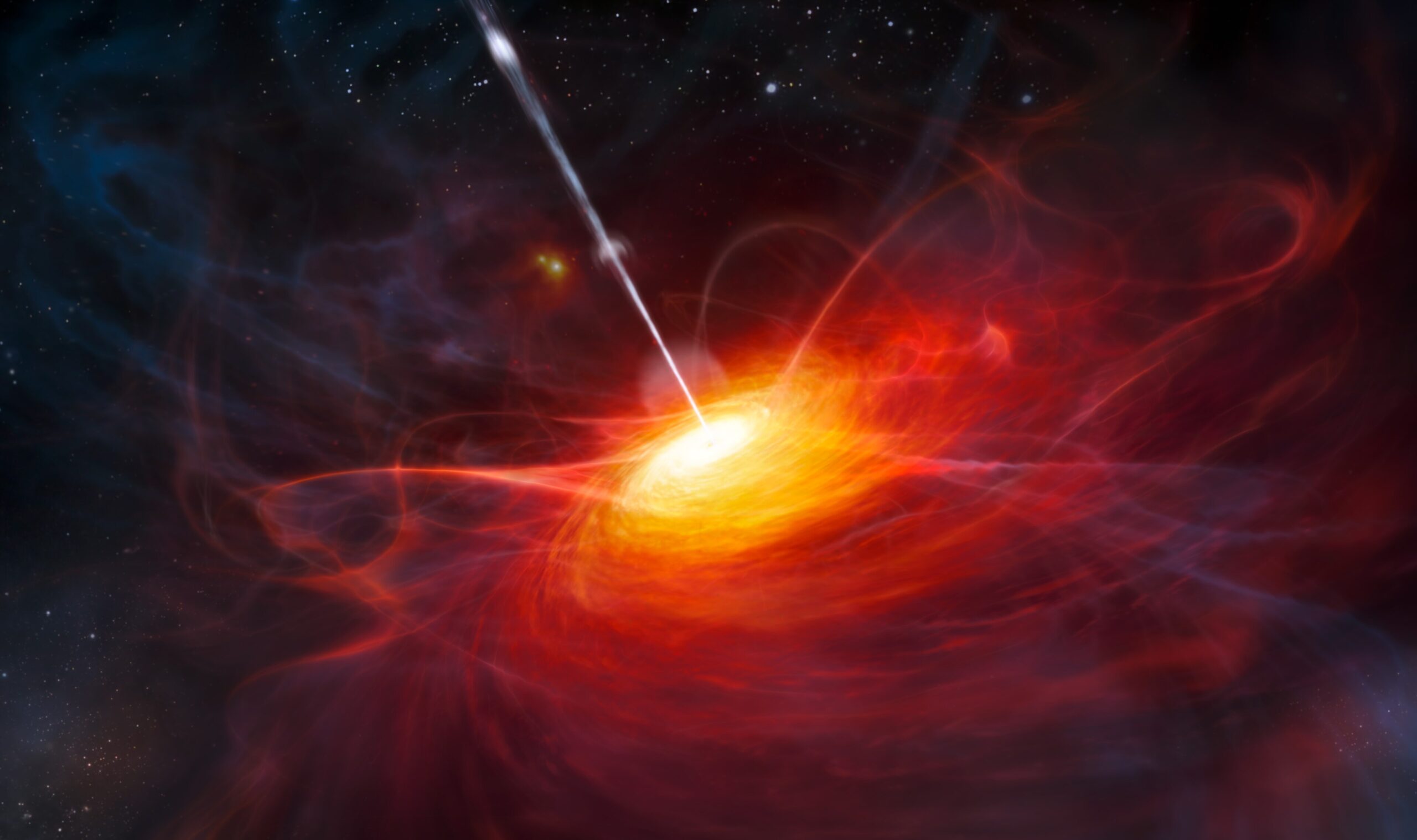 MIT astronomers detect oldest known flickering quasar from the cosmic dawn