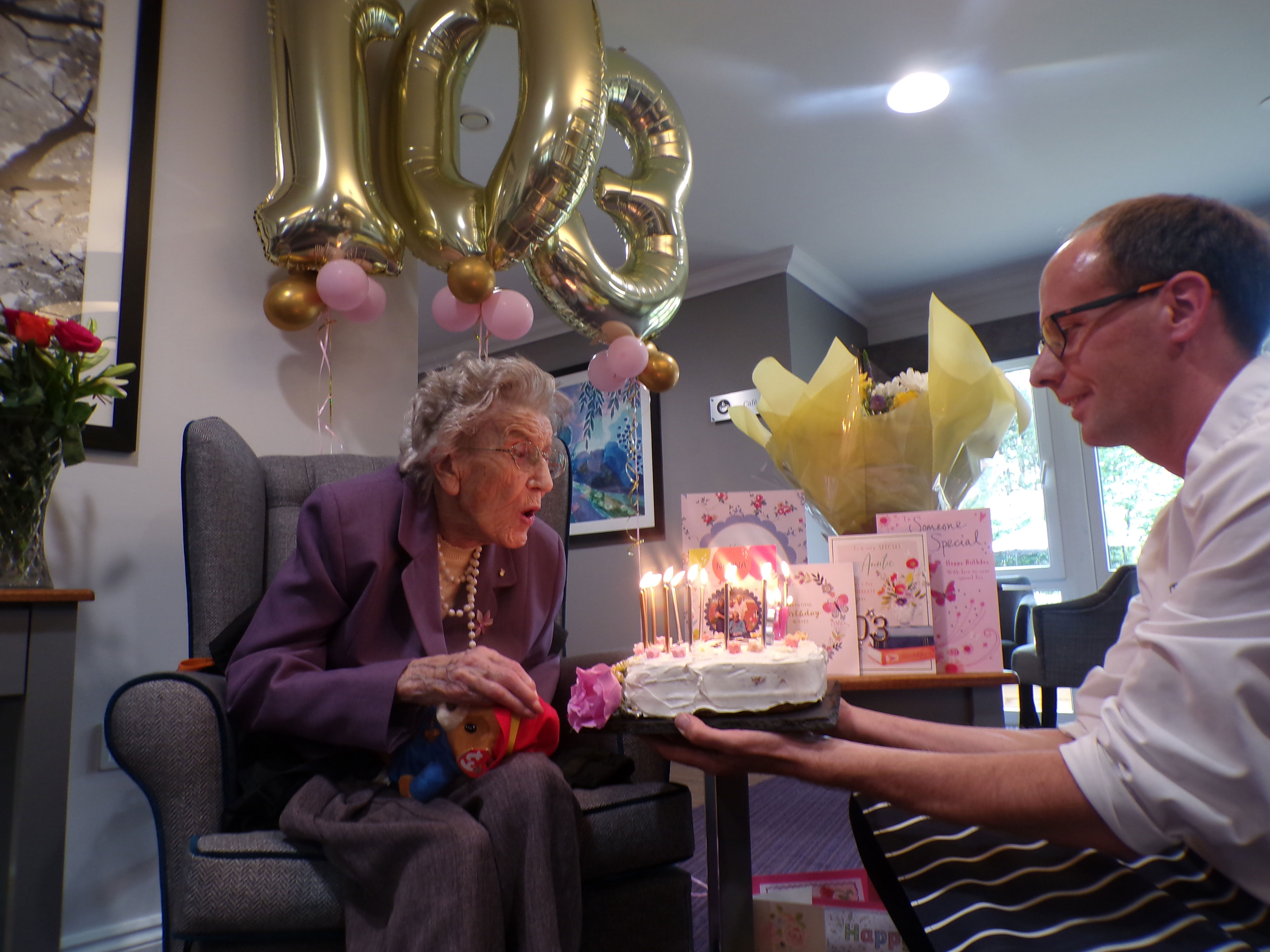 Celebrating 103 wonderful years: Joyce’s special day