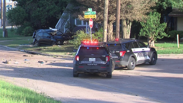 Beaumont crash kills woman near Ohio Street and Kingsley Drive early ...
