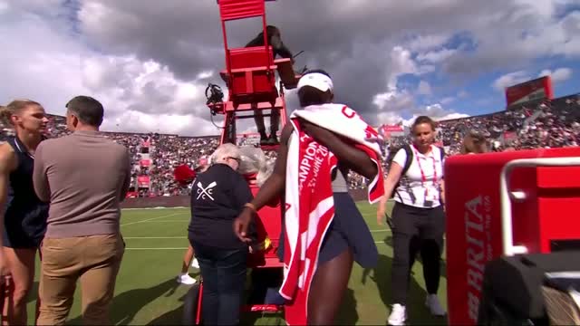 Queen's - Victoria Mboko abandonne en simple, sa participation au ...