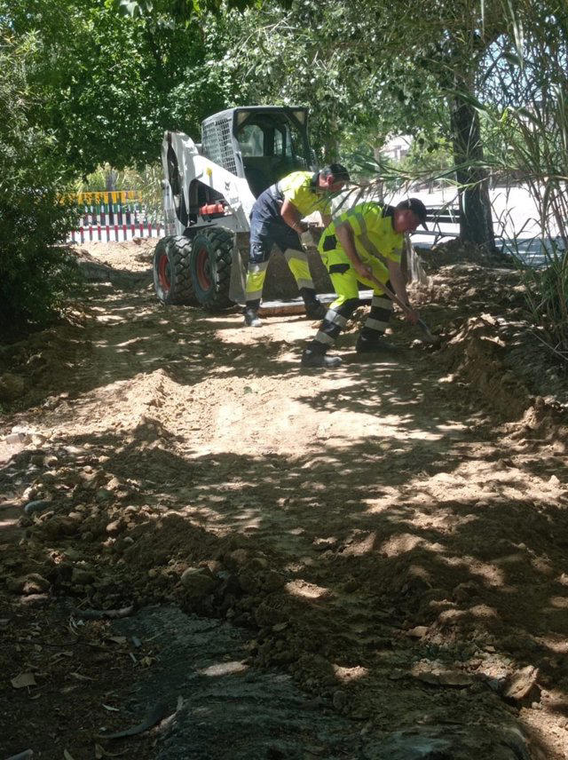 Linares transforma el arroyo artificial del recinto ferial para ...