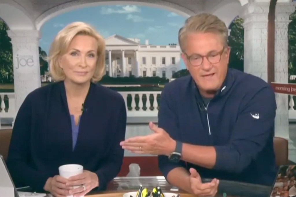 ‘Morning Joe’ Scarborough cracks up over Trump’s Truth Social attack on ...