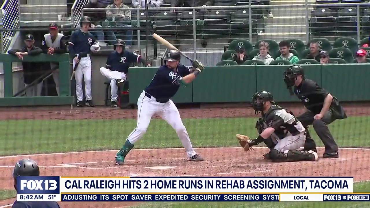 Ballpark buzz: Cal Raleigh homers in rehab assignment