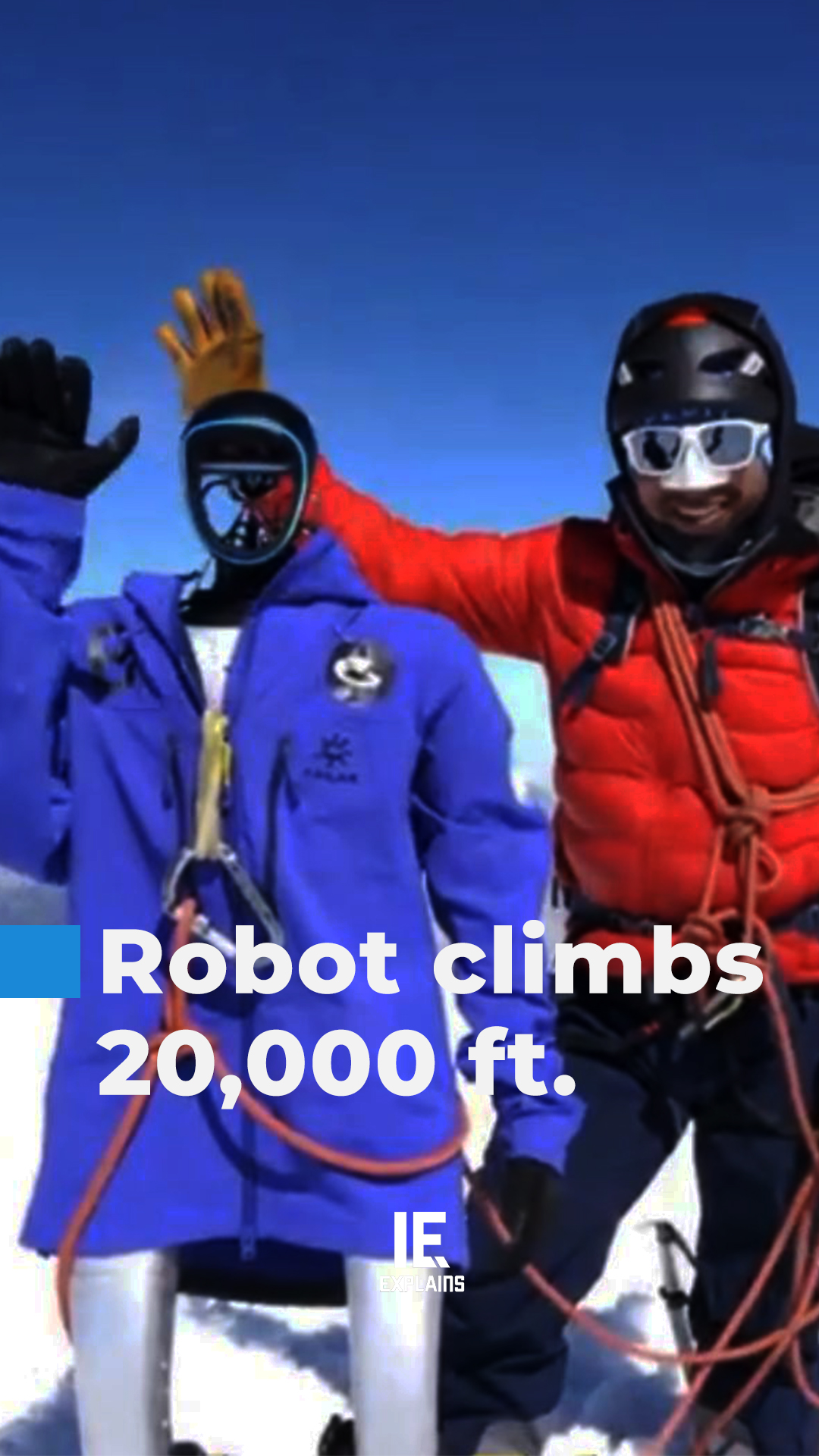 A humanoid just scaled a 20,000-foot volcano. Everest is next.