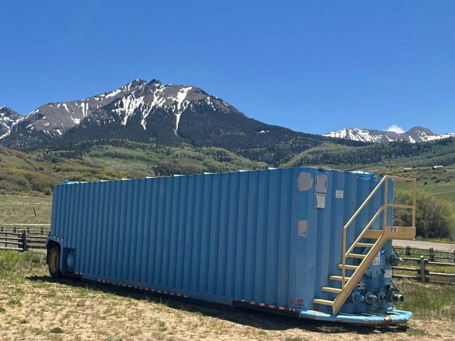 Colorado county preparing for wildfires with 21,000-gallon water tanks
