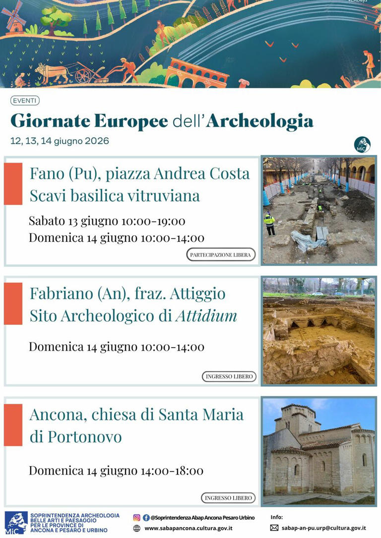 Giornate Europee dell'Archeologia, inziative della Soprintendenza ad ...