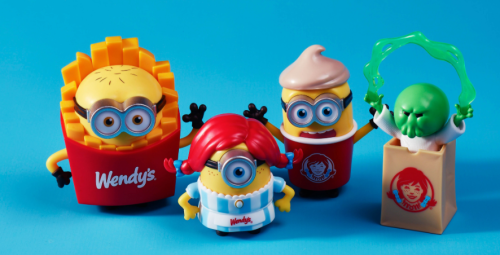 Banana! Wendys to offer Minions & Monsters meals and a banana Frosty swirl