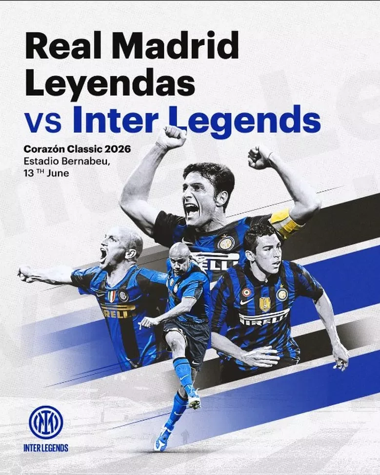Inter Legends, cena al Bernabeu con Marotta in attesa del match con le ...