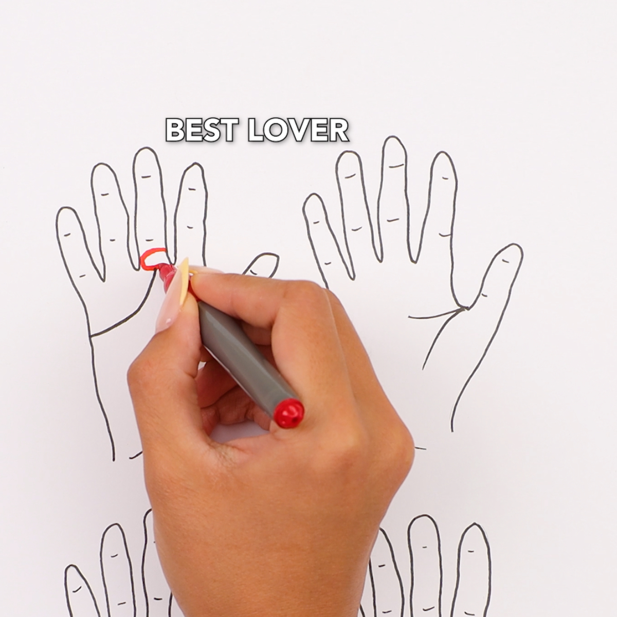 What your hands say about your love life ️