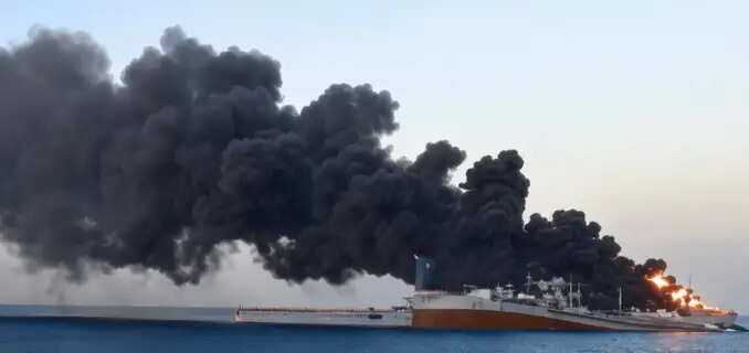 Three Indian crew members missing after attack on vessel near Oman ...