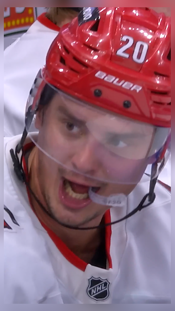Sebastian Aho's chirp: Comparing the reactions