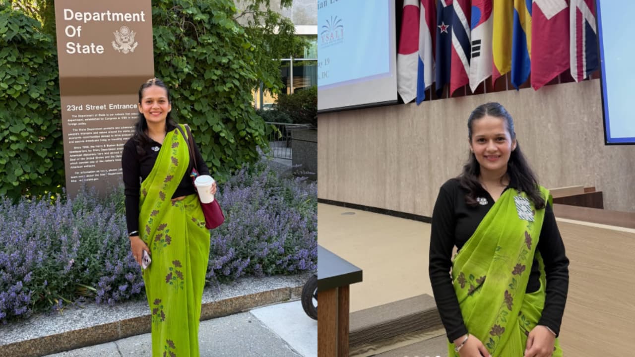 “We made it”: Founder honors late grandmother by wearing her saree at ...