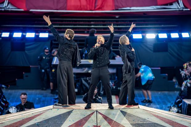 Take That's Circus still ruling the world with nostalgia fest feast for ...