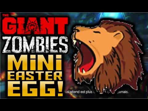 COD Black Ops 3 zombies: The giant roaring lion Easter egg! (Mini ...