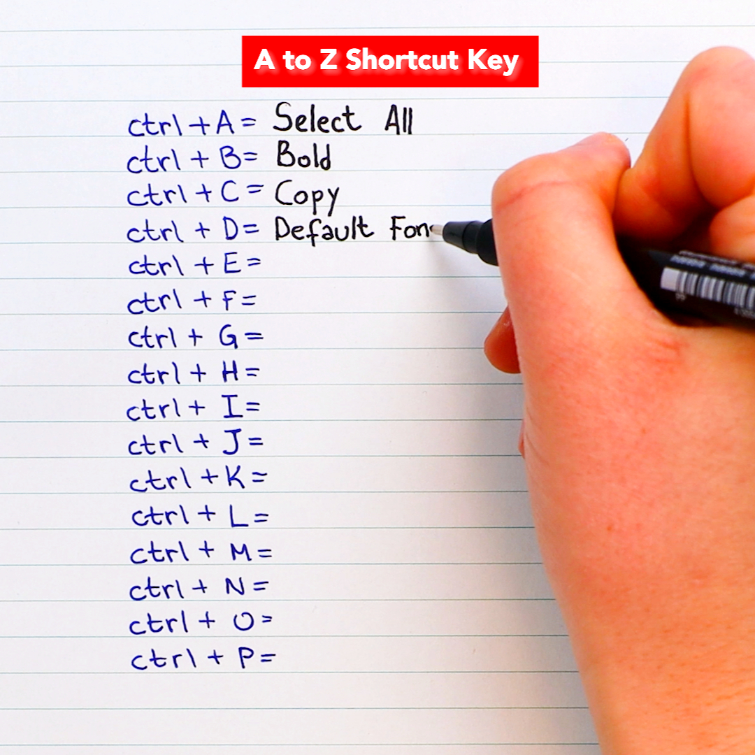 Apprenez ces raccourcis clavier et gagnez du temps!