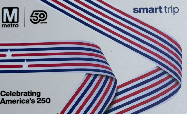 WMATA celebrates America 250 with new Smart Trip cards and merch