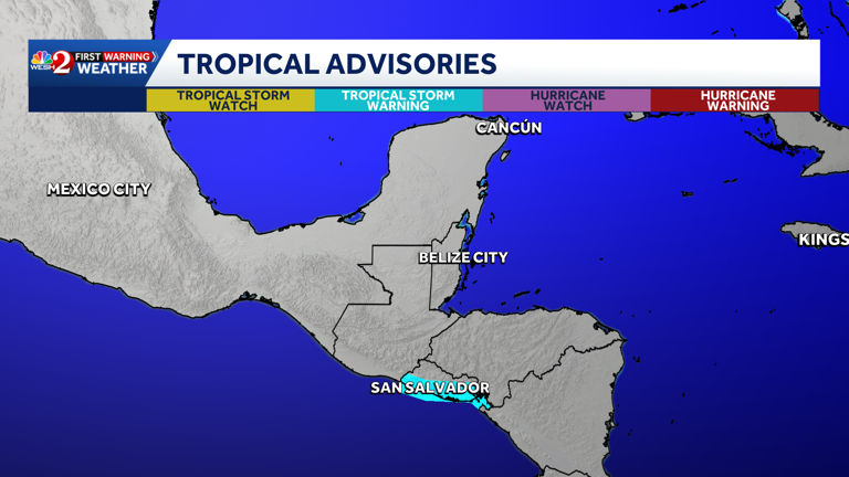 Tropical Storm Cristina to make landfall in Central America, could ...