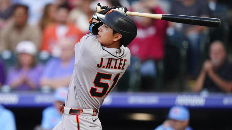 Giants' Jung Hoo Lee is must-see TV for MLB fans right now