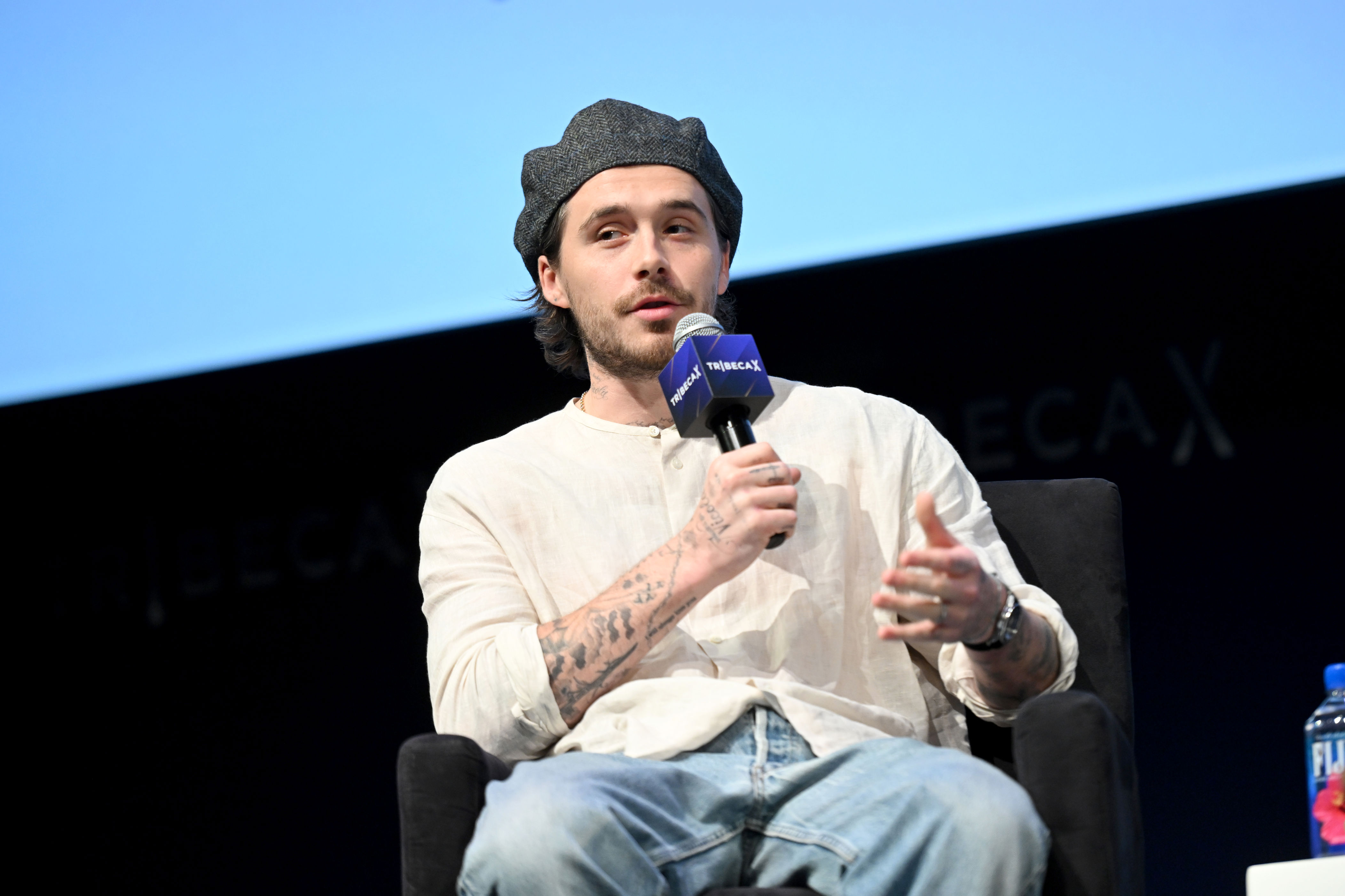 David Beckham gets Hollywood Walk of Fame star, but son Brooklyn will ...