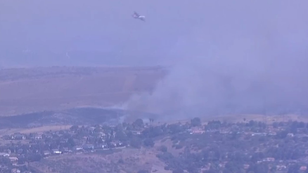 Brush fire burning on Camp Pendleton 50% contained with forward ...