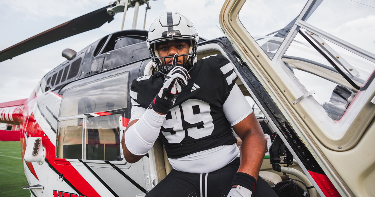 Nebraska scores major recruiting win with DL Nehemiah Ombati