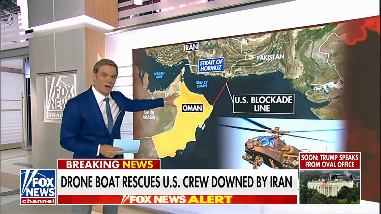 US Navy drone boat rescues crew downed by Iran for first time