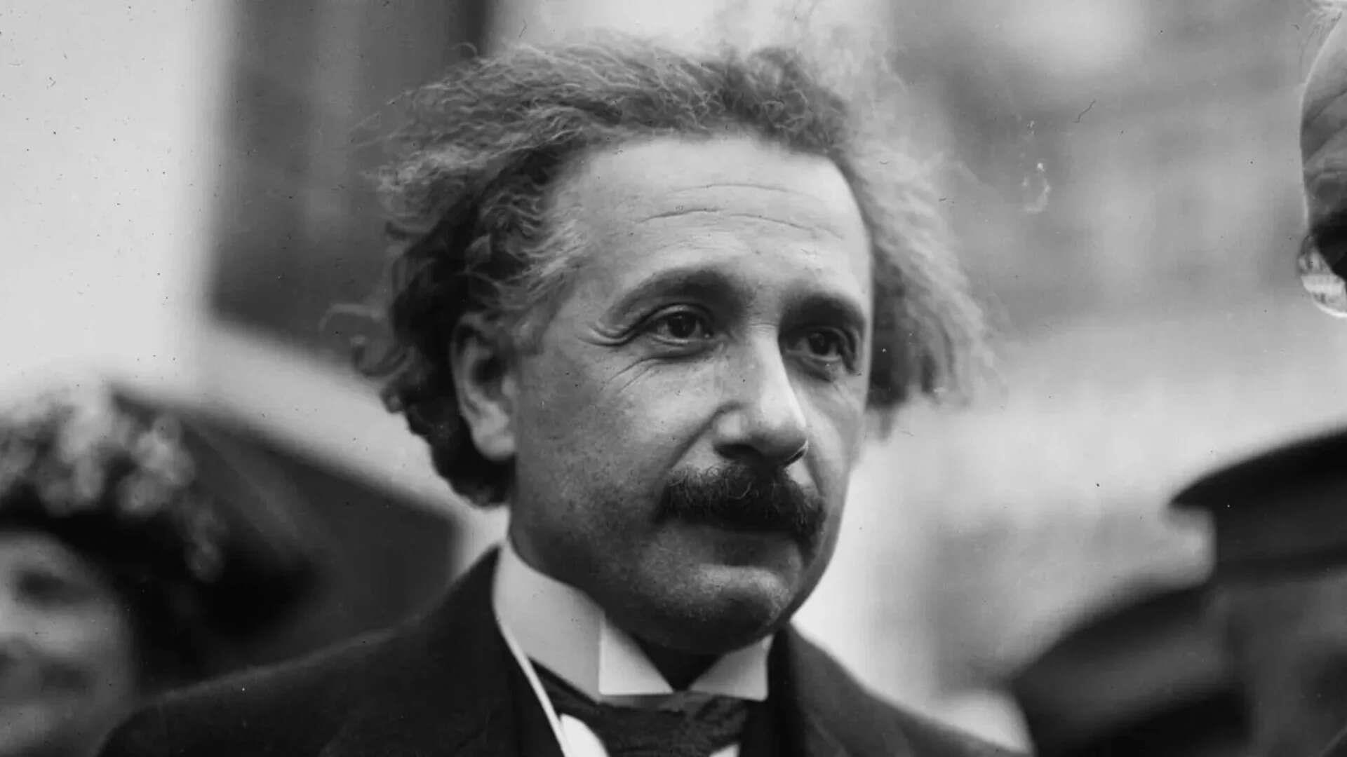 Quote of the day by Albert Einstein: 'When you are courting a nice girl ...