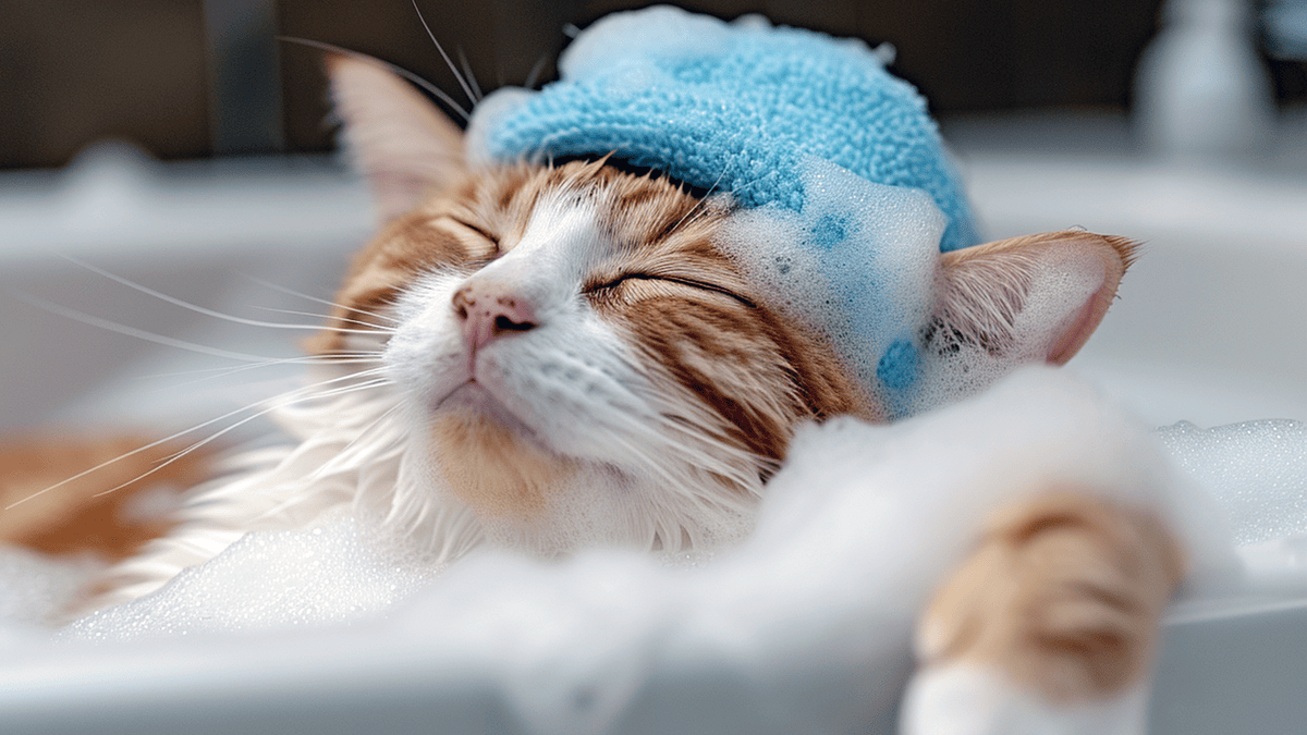 How often should you bathe a cat? Here's what the experts say