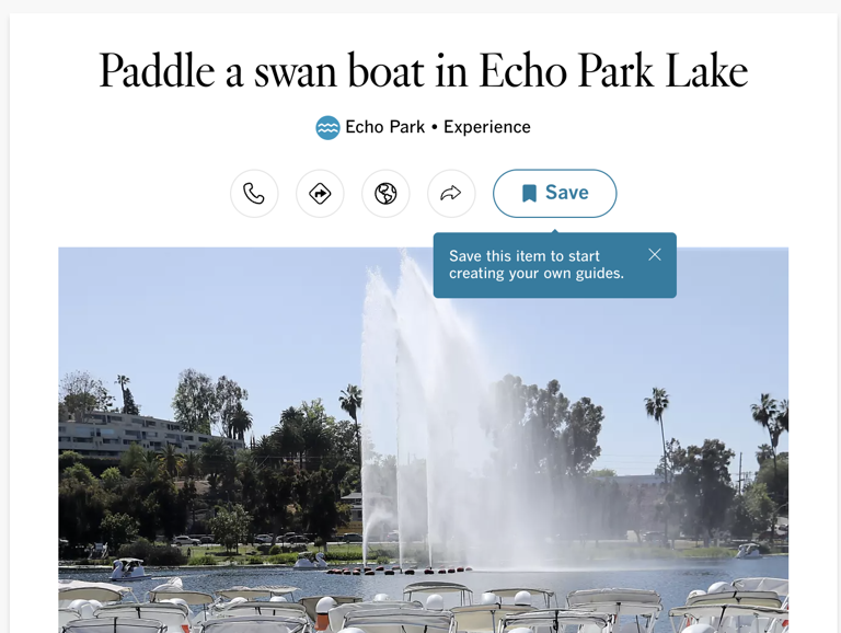 A new LA Times feature: Now you can save our expert recs for your next ...