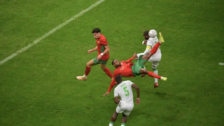 Mountakhab 2026: Ayoub El Kaabi, bicycle-kick king of the Atlas Lions
