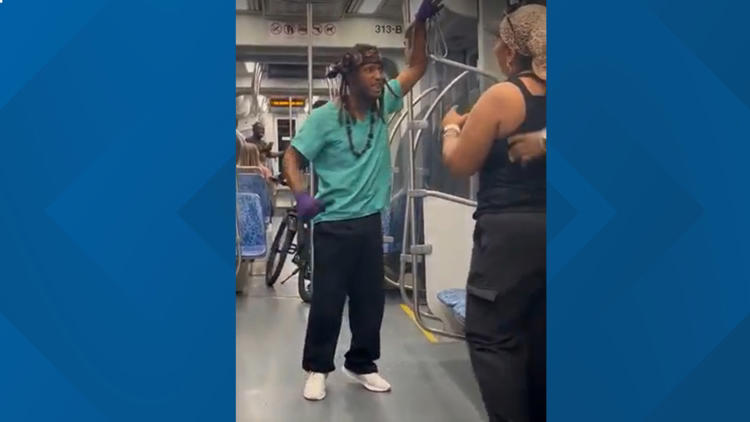 Man armed with knife seen arguing on CATS light rail, CMPD investigating