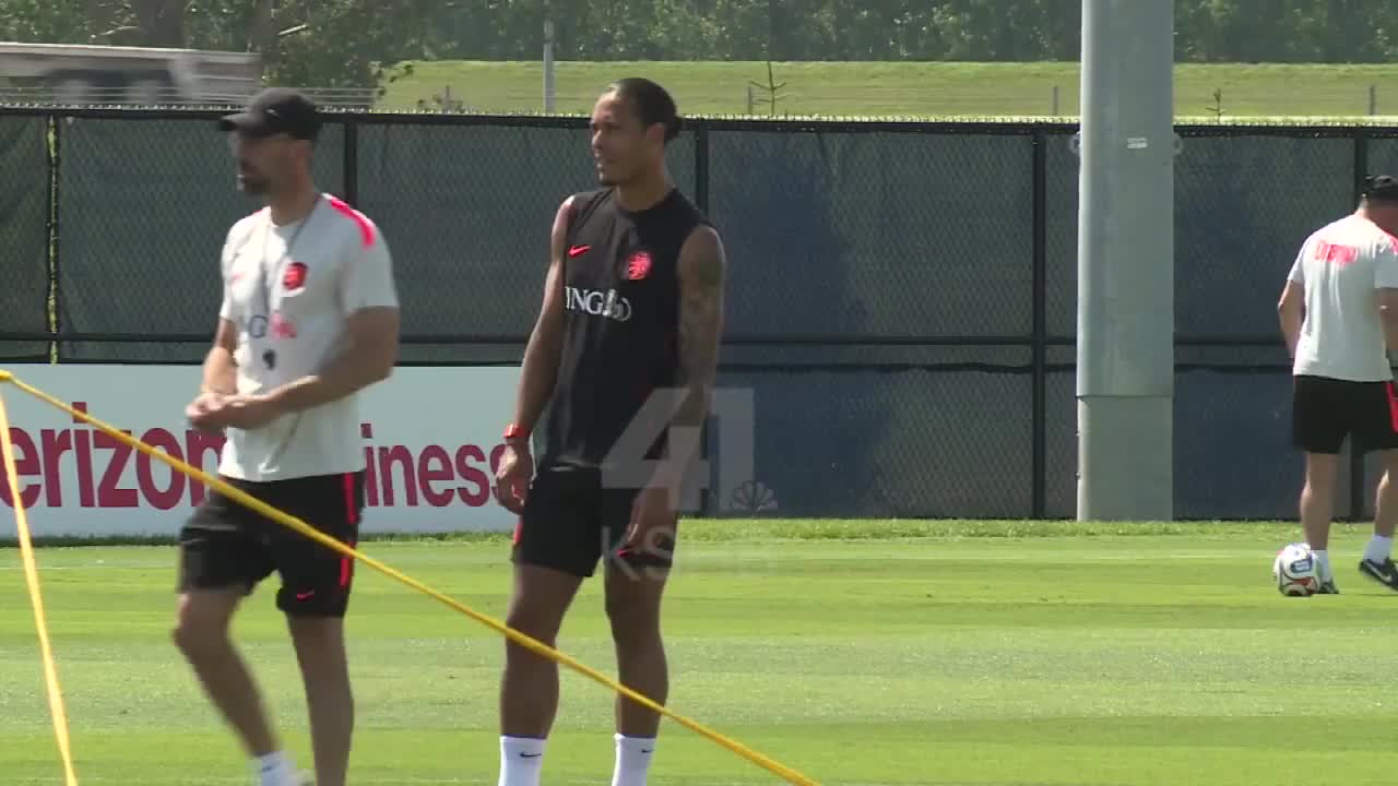 Dutch men's national team player Virgil van Dijk