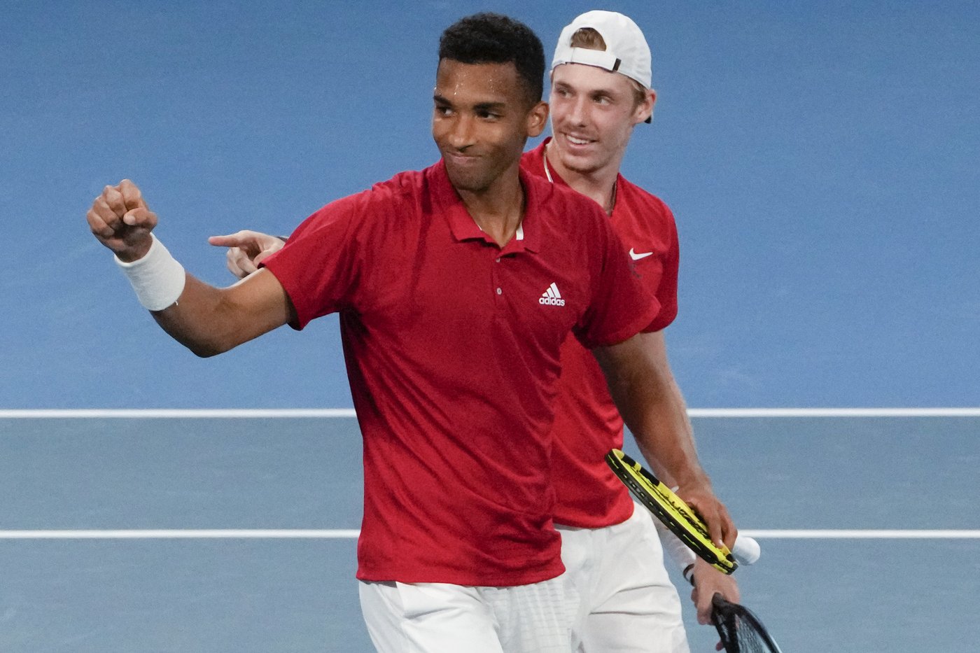 Canadians Auger-Aliassime, Shapovalov reunite for first-round win at ...