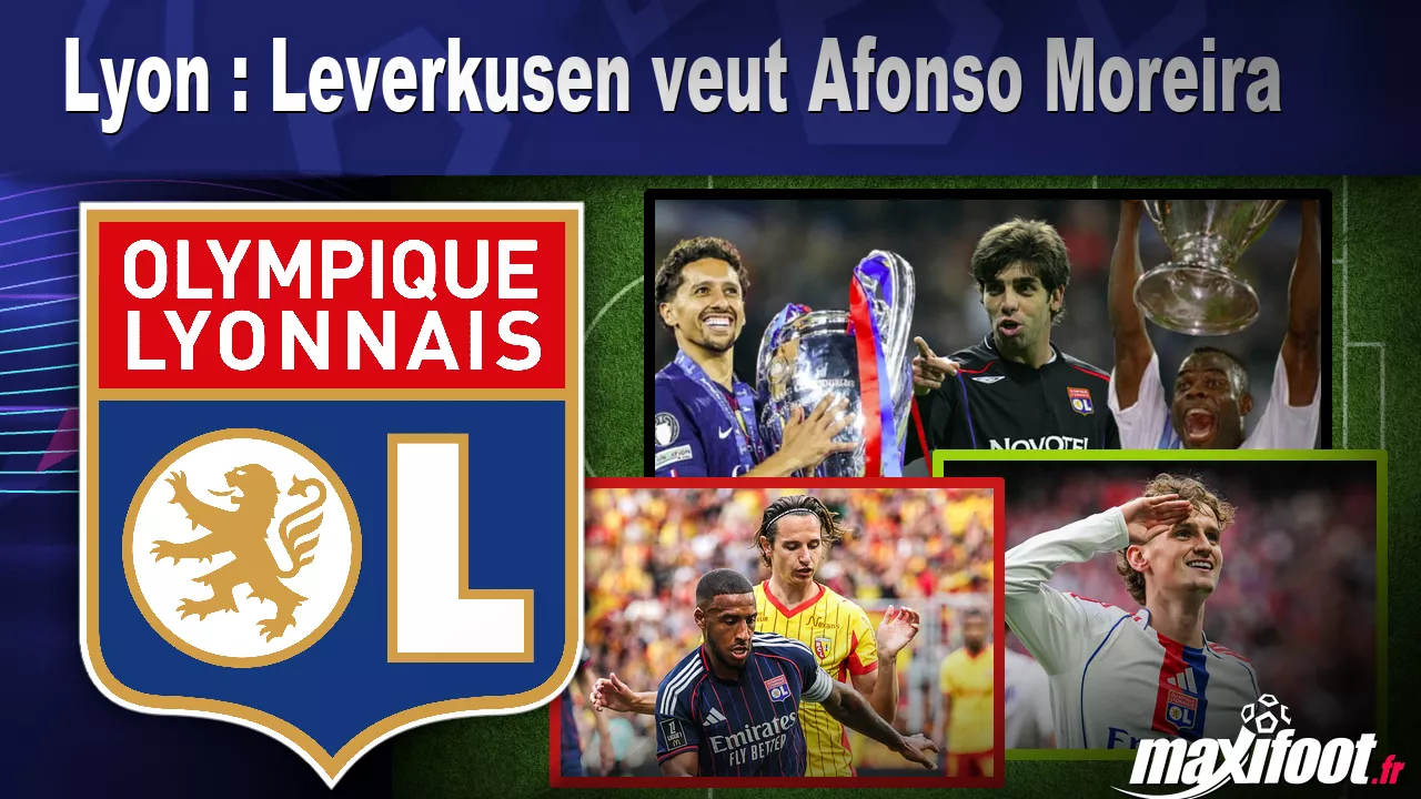Mercato Lyon : Leverkusen veut Afonso Moreira
